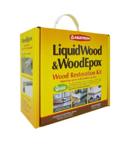Abatron LiquidWood and WoodEpox Epoxy Wood Repair and Restoration Kit ...
