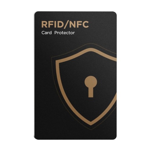 RFID Blocking Card Anti Scan Purse Guard ID Credit Card Wallet Shield ...