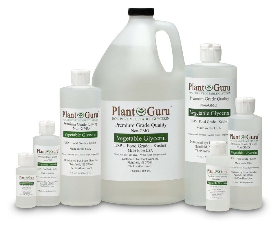 Vegetable Glycerin Bulk 4 Gallons 42 lbs. USP 99.9 % Pure Food Grade VG ...