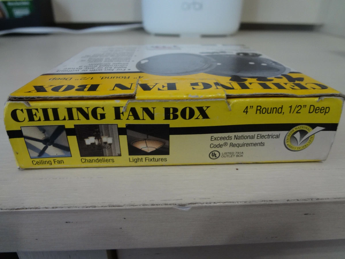 Ceiling Fan Electrical Box Code | Shelly Lighting