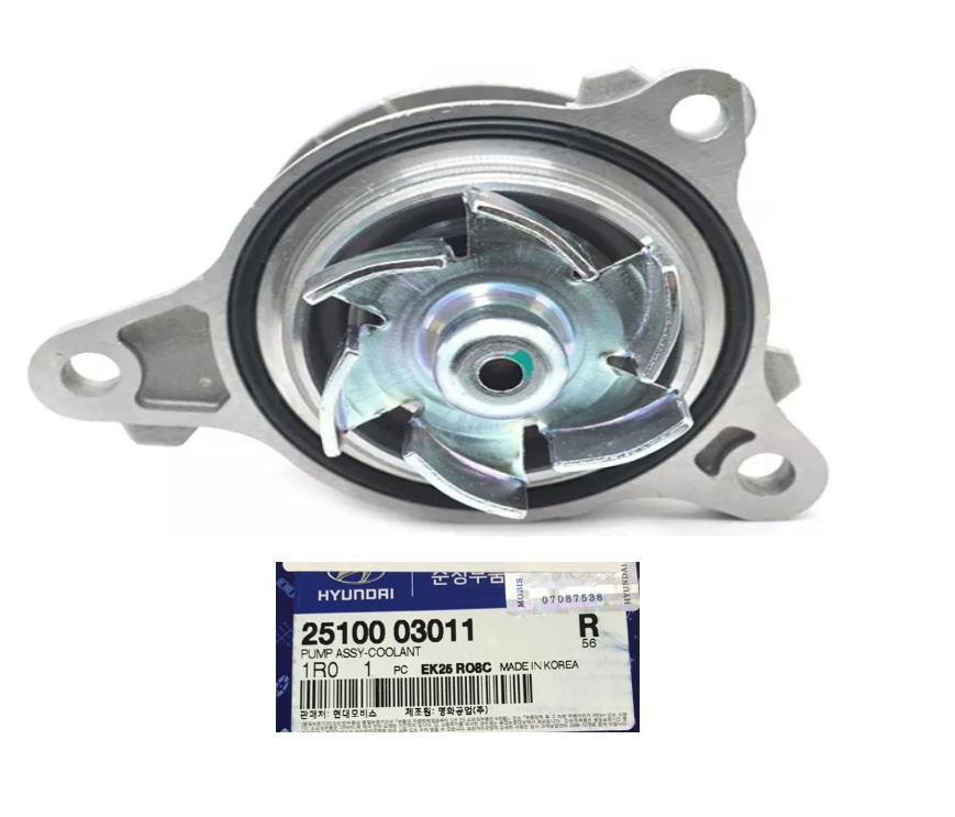 GENUINE 2510003011 Water Coolant Pump for Hyundai & Kia | eBay