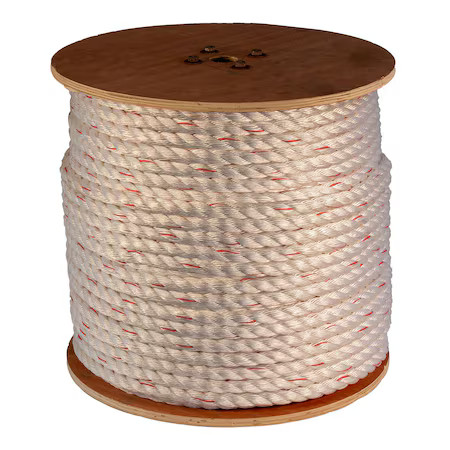 GENERAL WORK PRODUCTS PD1 3-STRAND POLY DACRON COMBO ROPE 1" Diameter ...