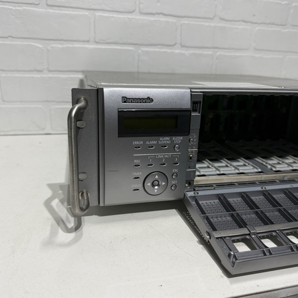 Panasonic WJ-ND400K NVR Security Camera Recorder CCTV | eBay