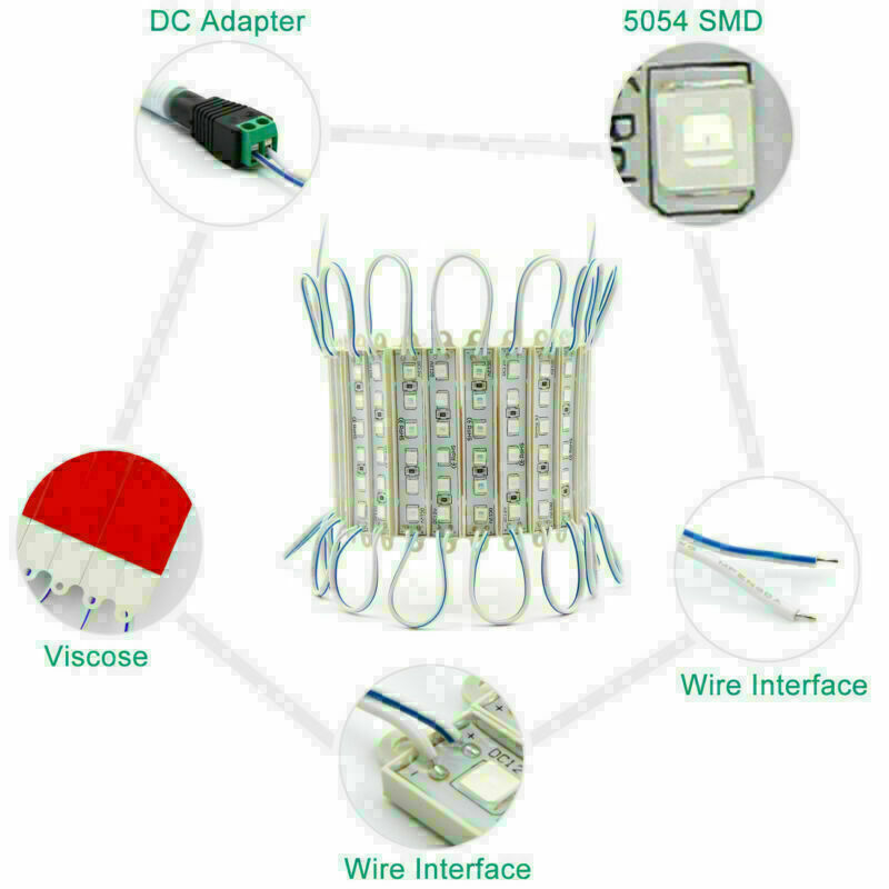 Brightest Store Front LED SMD Window Light Module with 12V power supply ...