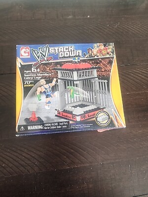 WWE Stack Down Universe SANTINO MARELLAS COBRA CAGE 2013 LEGO ORIGINAL ...
