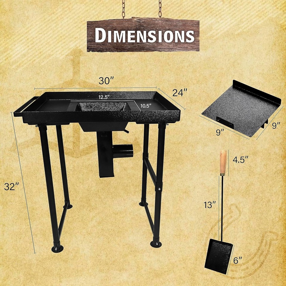 Coal Forge Stand & fire Pot Blacksmith Forge kit- Forge Starter kit ...