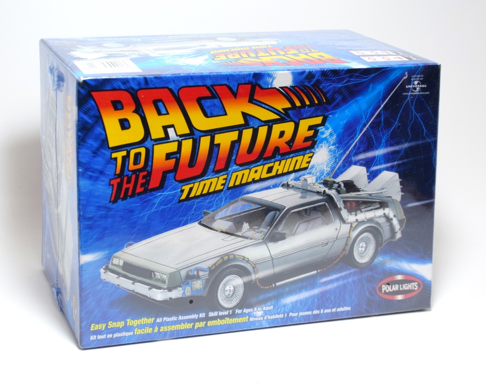Polar Lights 6811 1/24 Snap Back to the Future DeLorean Time Machine ...