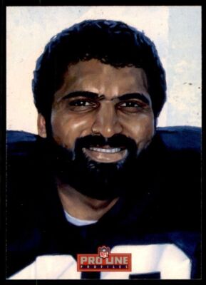 1993 Profiles # Franco Harris HOF PAINTING Pittsburgh Steelers / Penn ...