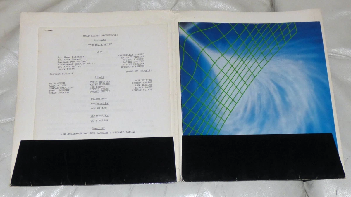 Cast The Black Hole 1979