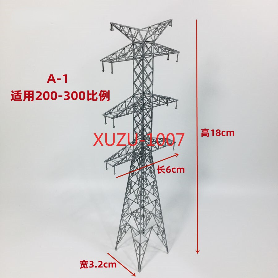 Diorama N Scale Power Transmission Tower Model Scene Building Model ...