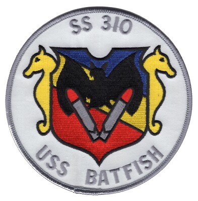 USS Batfish SS-310 Diesel Electric Submarine Patch | eBay