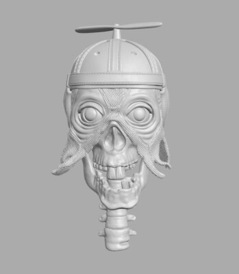 Headpool Deadpool 3 custom head prop for Marvel Legends & other action ...