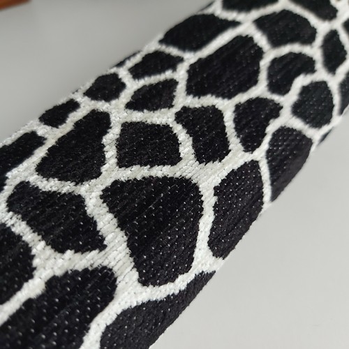 Black & White EXTRA LONG, door, draft stopper excluder, weighted sand ...