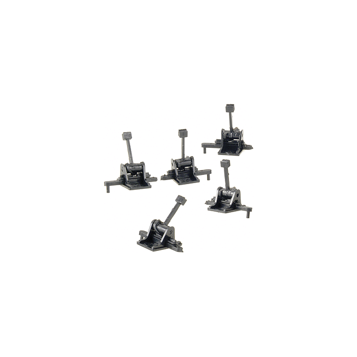 Caboose Industries HO/S Std.Ground Throw Sprung .190 Travel/5pk ...