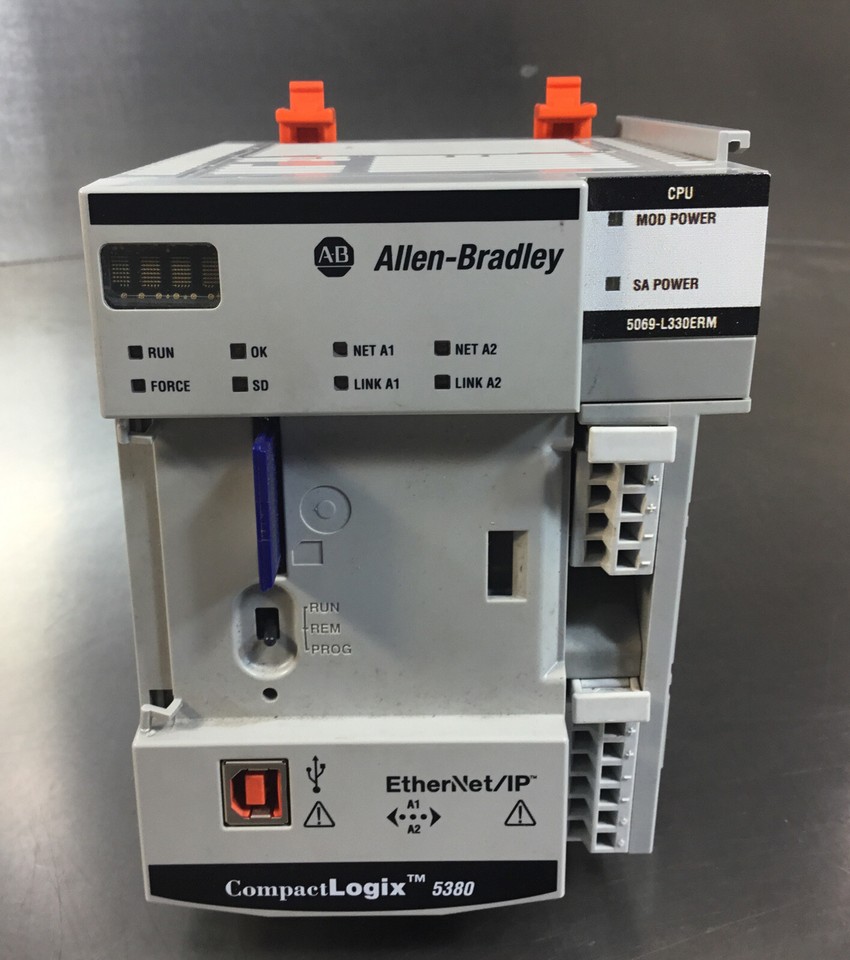 Allen Bradley 5069-L330ERM A CompactLogix 3MB Enet Motion Controller 3E ...