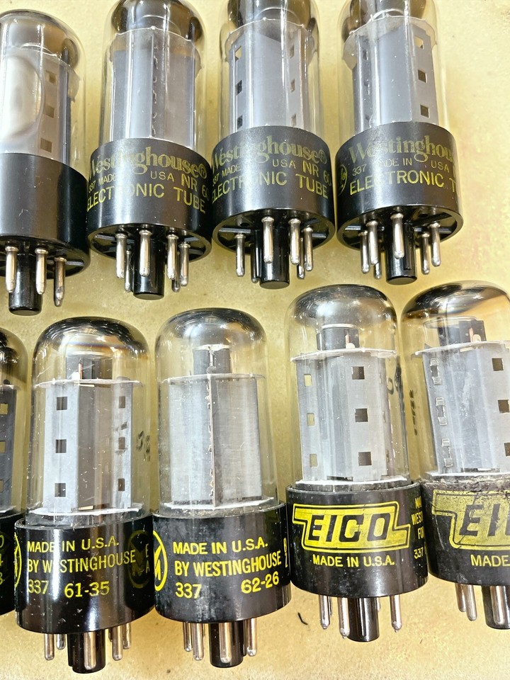 Eico Hammond GE Westinghouse RCA Sylvania CMI Westinghouse 7591 7591A ...
