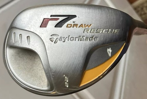 TaylorMade r7 Draw Rescue 22* 4-Hybrid - Right - Graph Reg - 39.5 ...