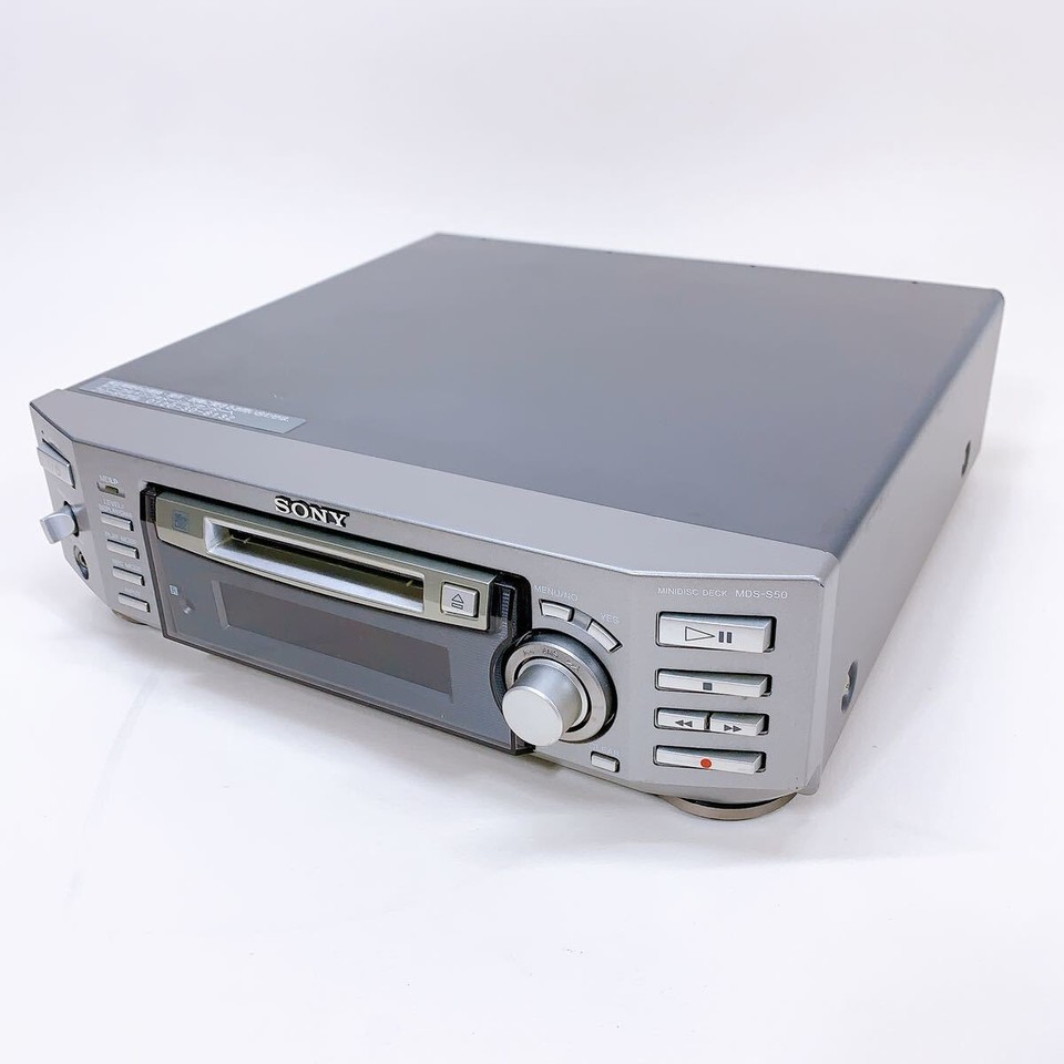 Sony MDS-S50 HiFi Stereo Minidisc Recorder Compact MD Deck | eBay