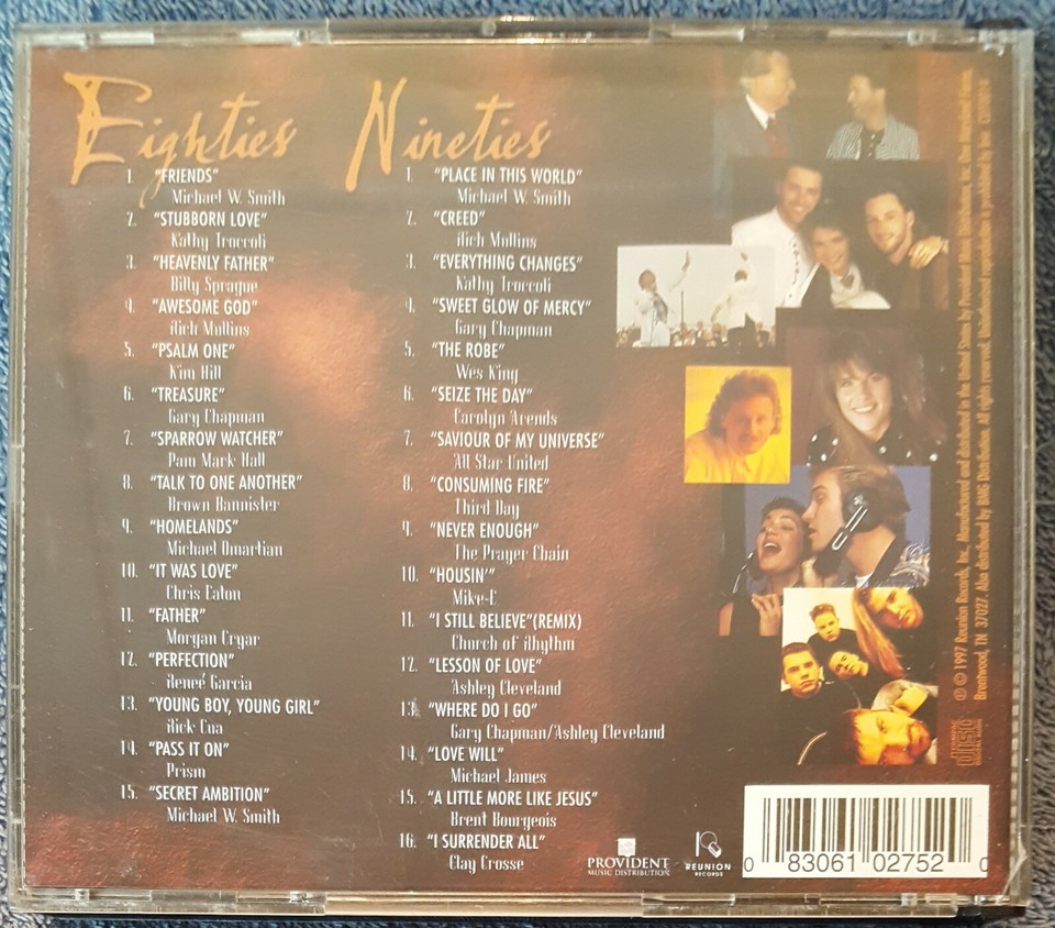 FAMILY REUNION Kim Hill CHRIS EATON Morgan Cryar THIRD DAY Rich Mullins ...