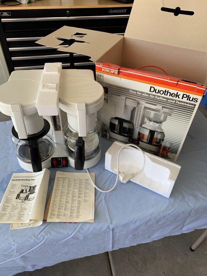 Krups Duothek Coffee/Tea Maker Made In Germany Open Box. Model 262 New ...