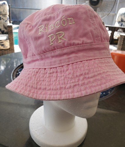 Women's Pink Bucket Hat Rincon PR Large | eBay