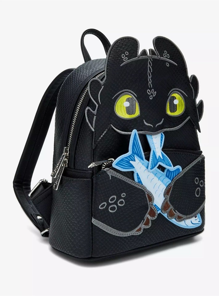 Loungefly DreamWorks, How To Train Your Dragon Toothless & Figural Mini ...