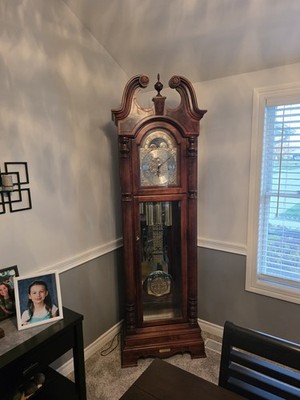 Howard C. Miller Grandfather Clock Vintage | eBay