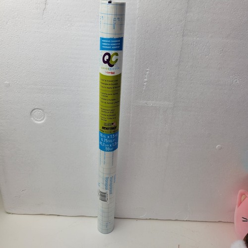 CLEAR Quick Cover Adhesive Covering Contact Shelf & Drawer Liner 18" x ...