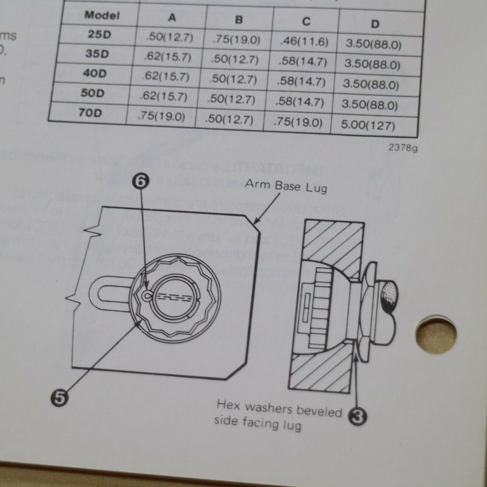 CASCADE 25D 35D 40D 50D 70D 80D Forklift CLAMP Installation Instruction ...