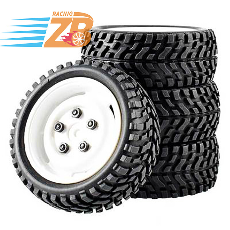 Rc Car Wheels and Rubber Tires Set 12mm hex Fits 1/18 Latrax Teton 4pcs ...