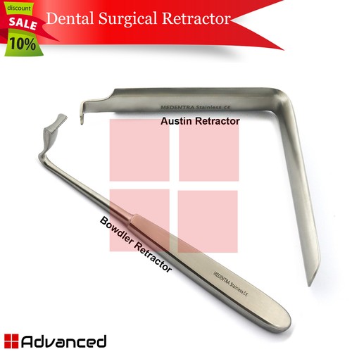 Dental Implant Retractors Austin Bowdler Retractor Oral Surgery Flaps ...