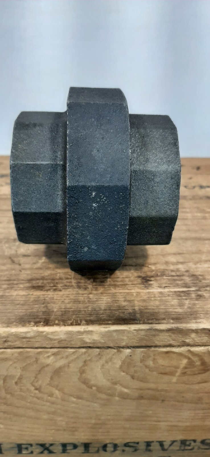 2" BLACK IRON UNION fitting pipe used | eBay