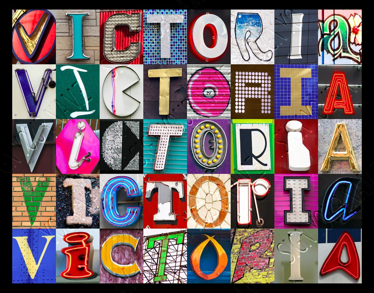 Victoria Name Designs