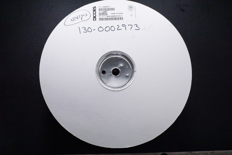 Lot of 25 1N4004G-T Diodes Inc Passivated Rectifier Diode 400V 1A DO-41 ...