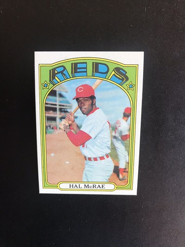 1972 TOPPS #291 HAL McRAE CIN REDS—HIGH END💥*** (tgcs) | eBay