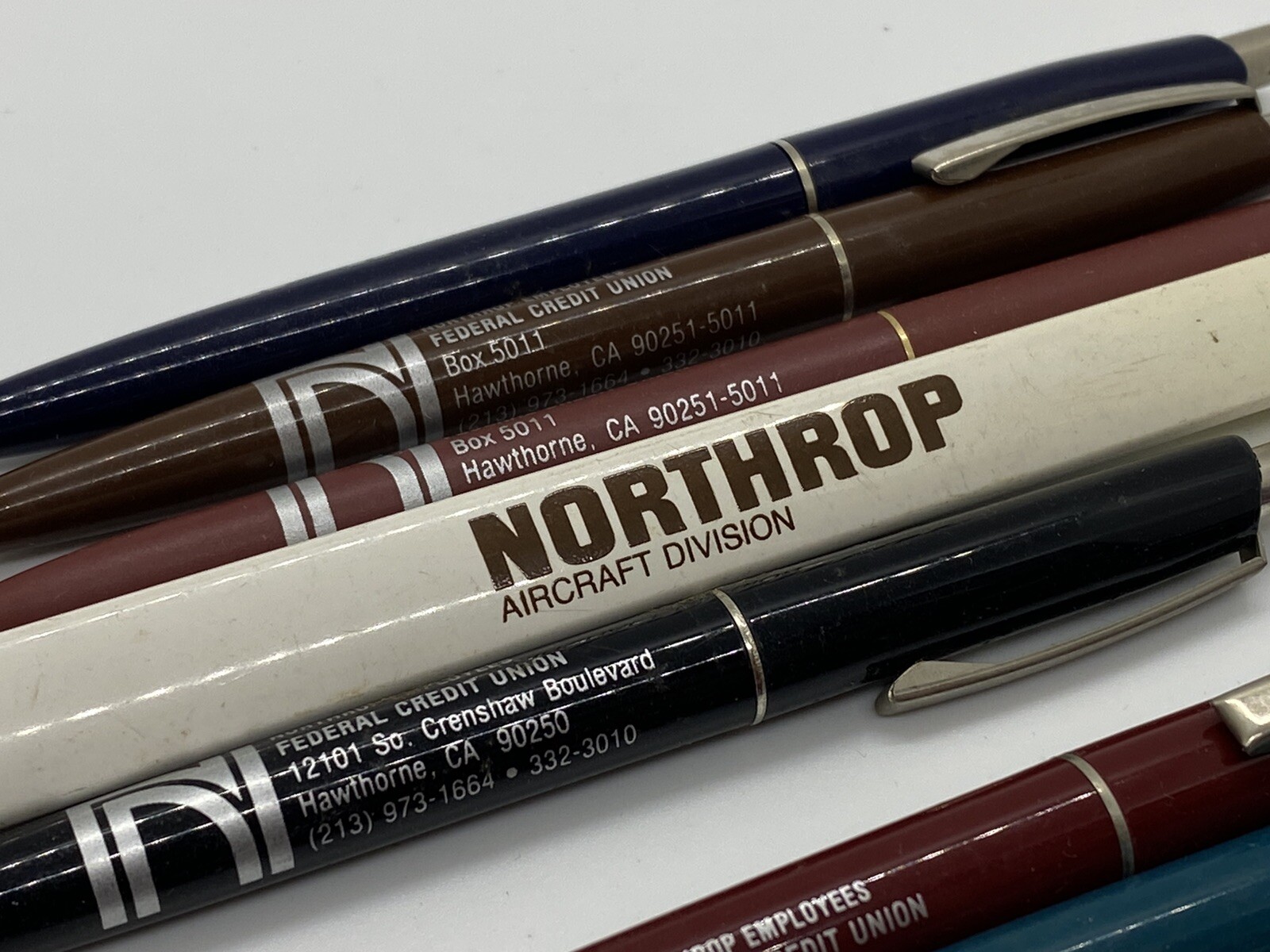 Lot of 10 Vintage Northrop Corp Employee Pens & Pencil s7 | eBay