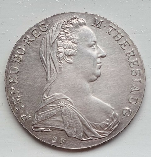 Old Maria Theresa Thaler BURG TYR 1780 X Archid Avst Dux S.F Very Fine ...