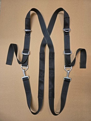 BLACK STABO RIG HARNESS METAL GEAR SOLID DELTA SNAKE EATER SPECIAL ...