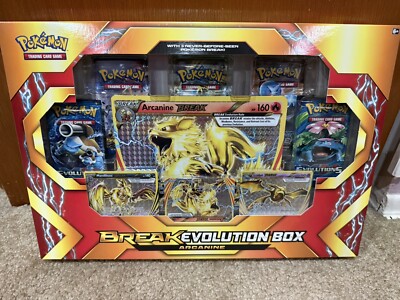Pokemon Break Evolution Box. Arcanine Promo | eBay
