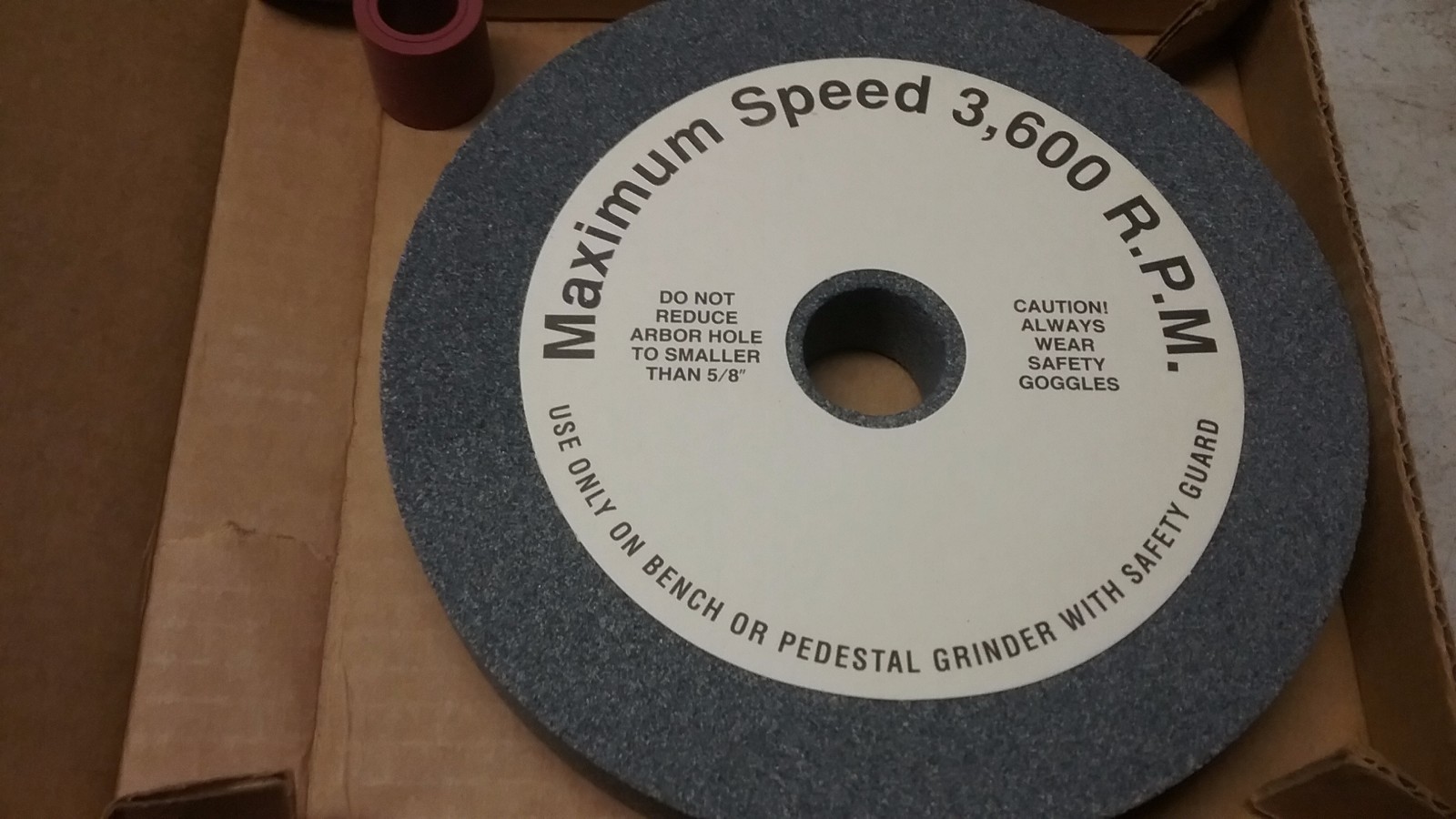 7" GRINDING WHEELS, 2 PCS. MEDIUM GRIT ALUM/OXIDE 7"X1"X1"ID | eBay