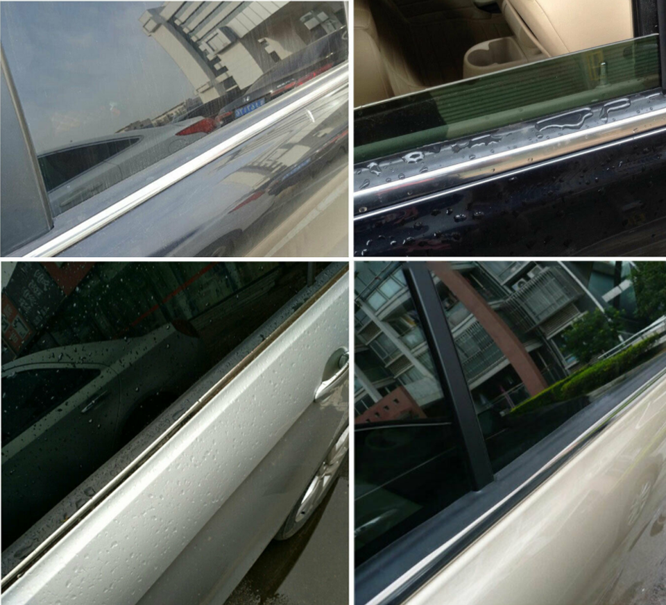 4M Car Front Rear Side Window Trim Edge Moulding Rubber Weatherstrip ...