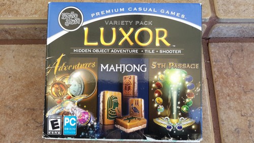 Luxor Variety Pack (PC Game, 2012 ) 705381328704| eBay