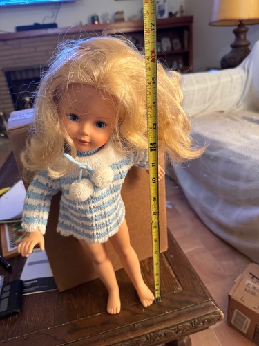 Vintage 1980s Tomy Kimberly Doll Realistic Blue Eyes GO | eBay