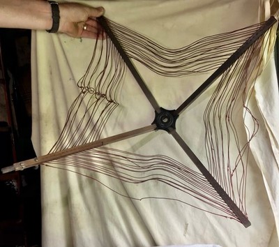 antique 1920's LINCOLN LOOP early collapsible RADIO ANTENNA old crystal set/tube | eBay