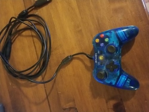 Power A Mini Xbox 360 Controller Blue Wired/ Tested | eBay