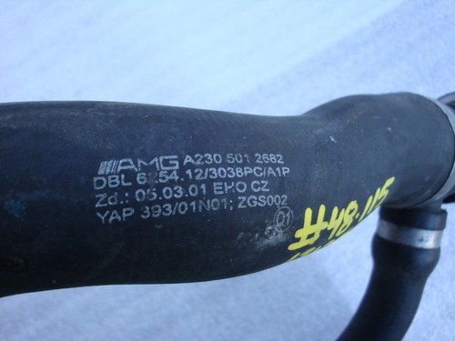 MERCEDES BENZ AMG RADIATOR HEATER HOSE HOSES LINE LINES AC ENGINE MOTOR ...