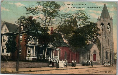BRIDGETON NJ ME CHURCH ANTIQUE POSTCARD | eBay