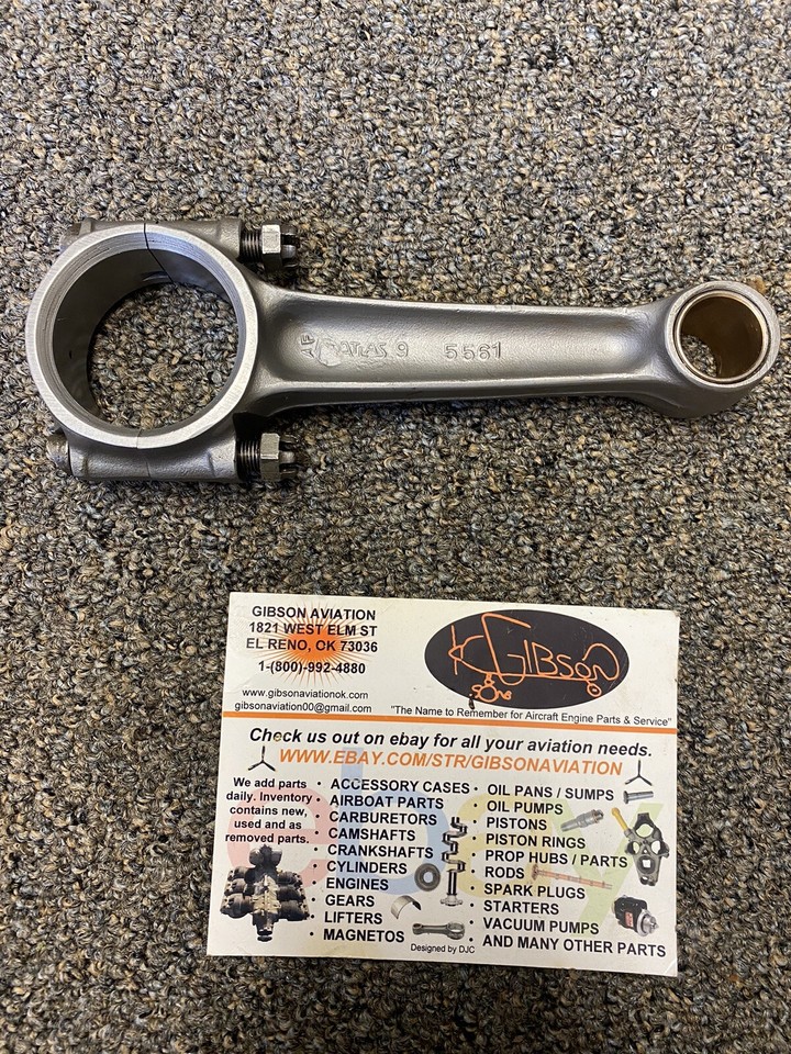 Continental ATLAS 9 CONNECTING ROD 5561 C-85 | eBay