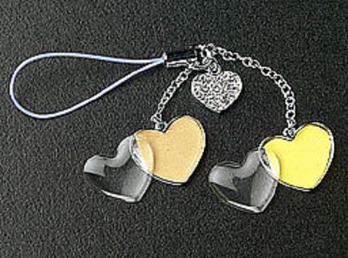 Heart Photo Dangle Cell Phone Charm Crystal Mothers Day Gifts Making ...