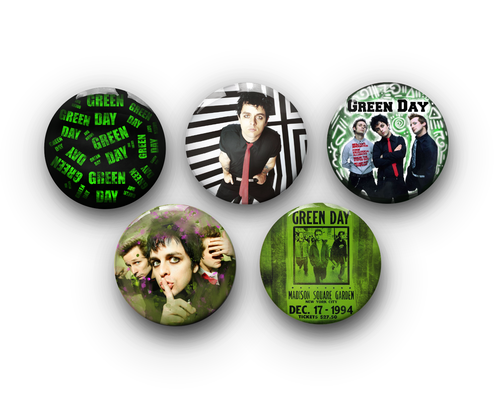 Green Day Pin Badges | Band Pins | 3.2cm Button Badge | Fan Gift ...